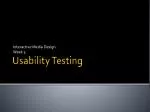 PPT - Usability Testing PowerPoint Presentation, free download - ID:409564