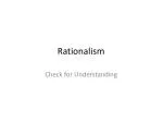 PPT - Rationalism PowerPoint Presentation, free download - ID:2053235