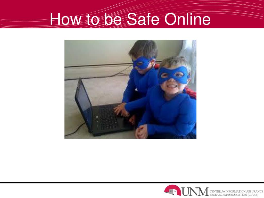 PPT - How to be Safe Online PowerPoint Presentation, free download - ID ...