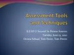 PPT - ASSESSMENT AND EVALUATION TOOLS AND TECHNIQUES FOR CCE PowerPoint ...