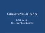 PPT - Legislative Process 101 PowerPoint Presentation, free download ...