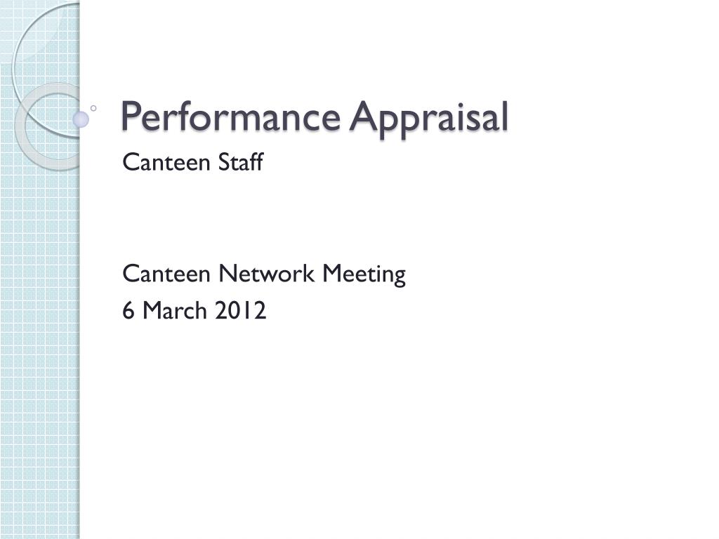 PPT - Performance Appraisal PowerPoint Presentation, free download - ID ...