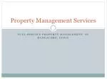 PPT - Property management services PowerPoint Presentation, free ...