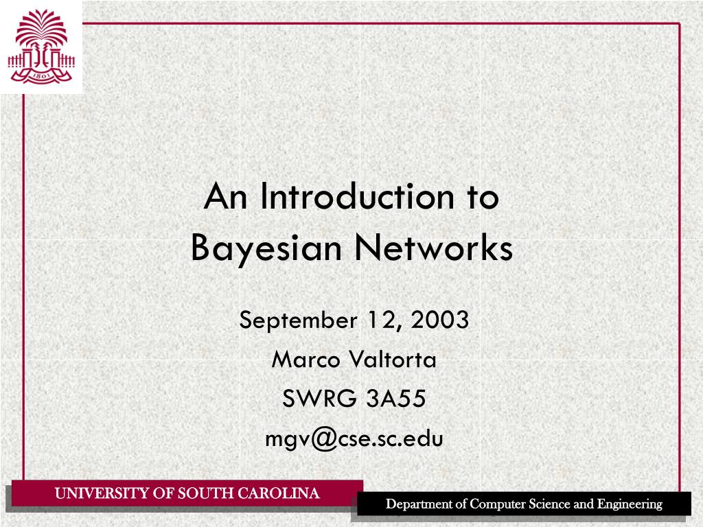 PPT - An Introduction to Bayesian Networks PowerPoint Presentation ...