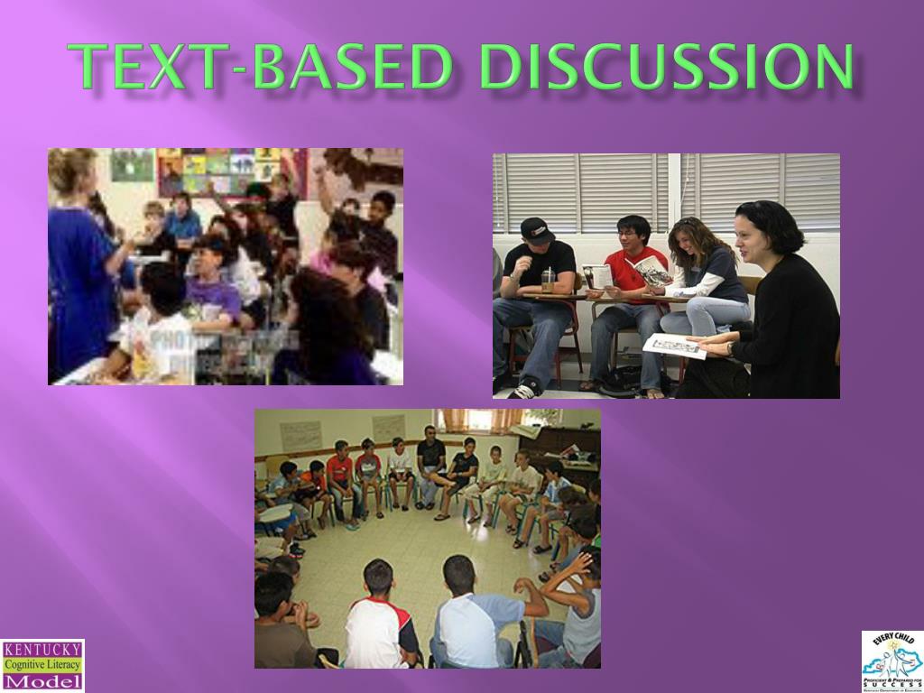 PPT - Text-Based Discussion PowerPoint Presentation, free download - ID ...