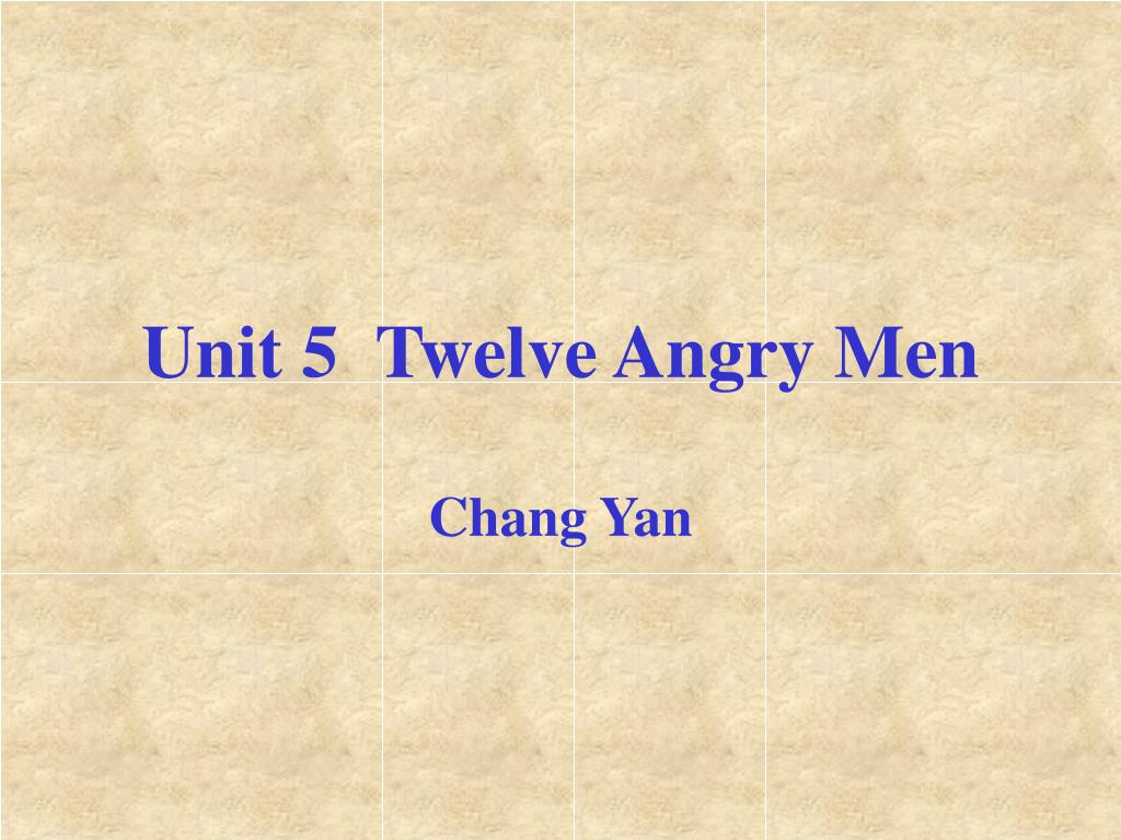 PPT - Understanding Jury Dynamics in "Twelve Angry Men" PowerPoint ...