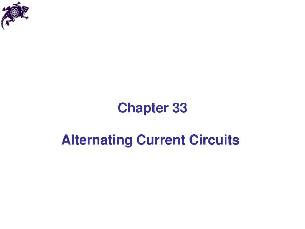 PPT - Alternating Current Circuits PowerPoint Presentation, free ...