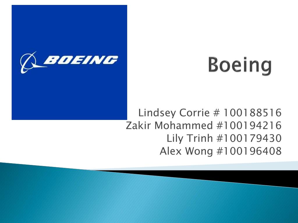 PPT - Boeing PowerPoint Presentation, free download - ID:2943078