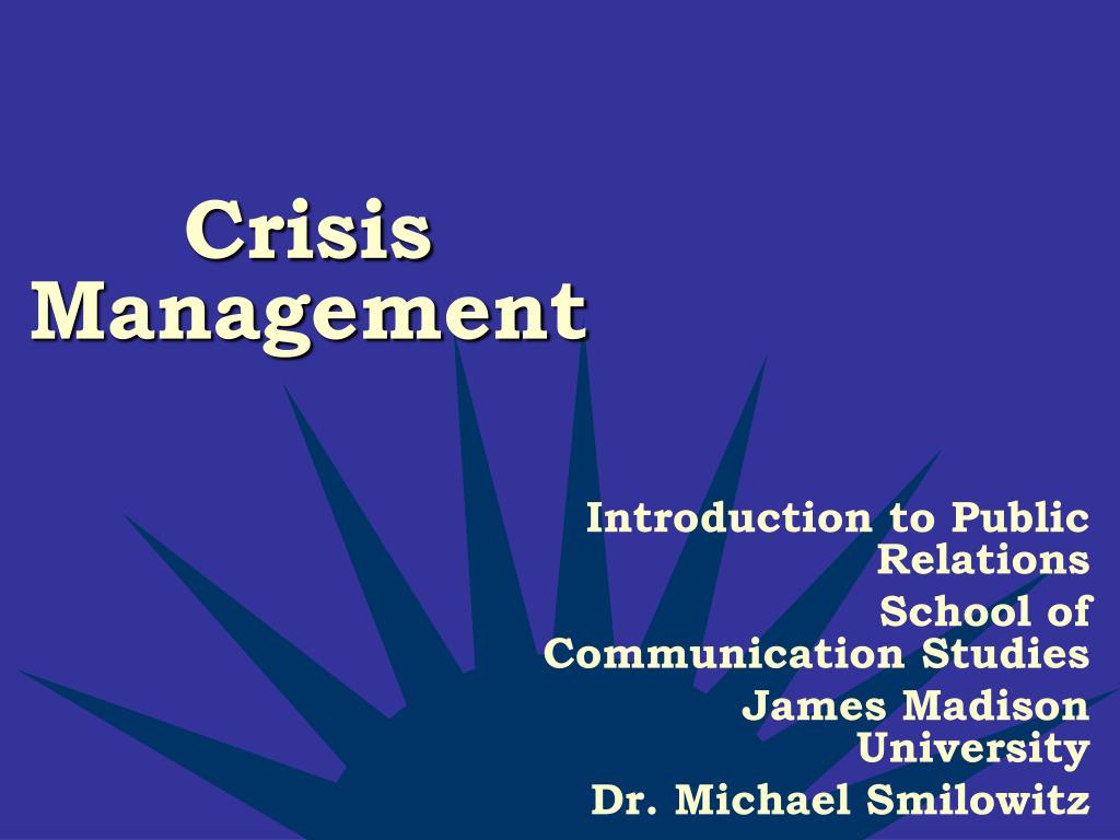 PPT - Crisis Management PowerPoint Presentation, free download - ID:2944826