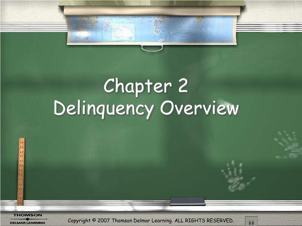 PPT - Chapter 2 Delinquency Overview PowerPoint Presentation, free ...