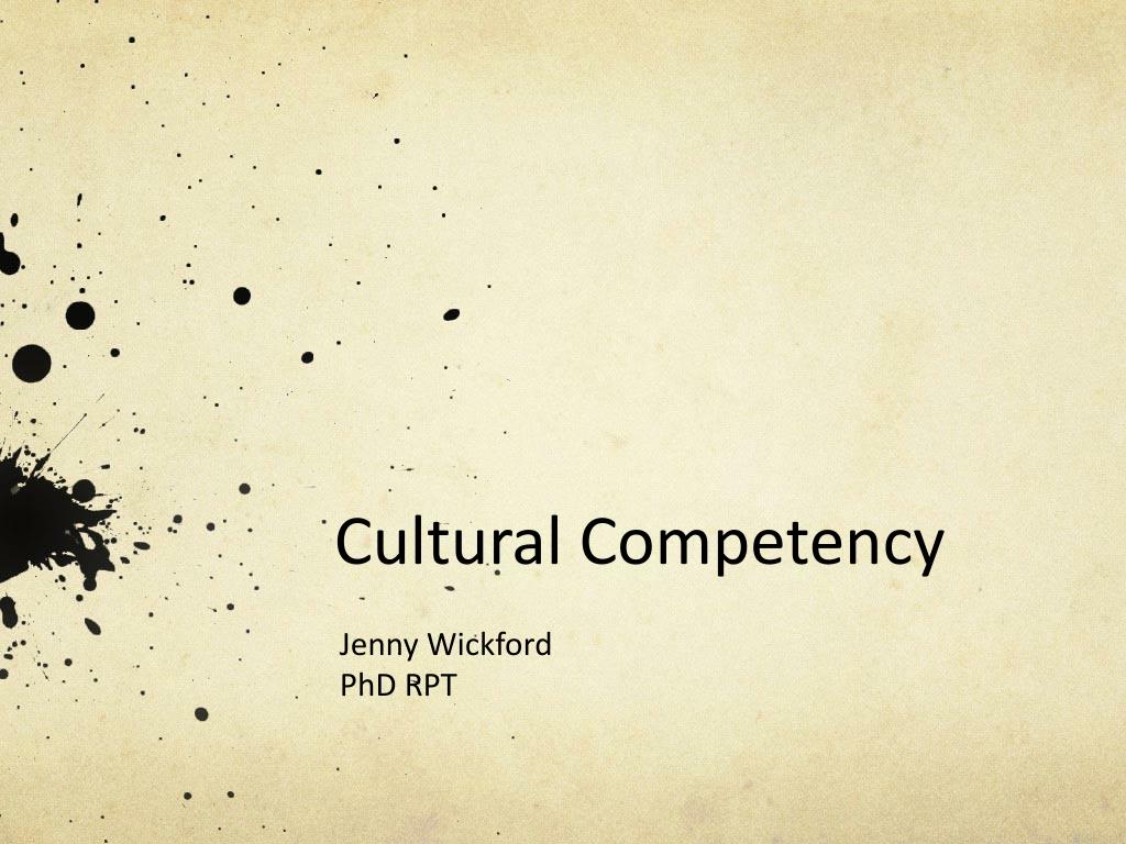 PPT - Cultural Competency PowerPoint Presentation, free download - ID ...