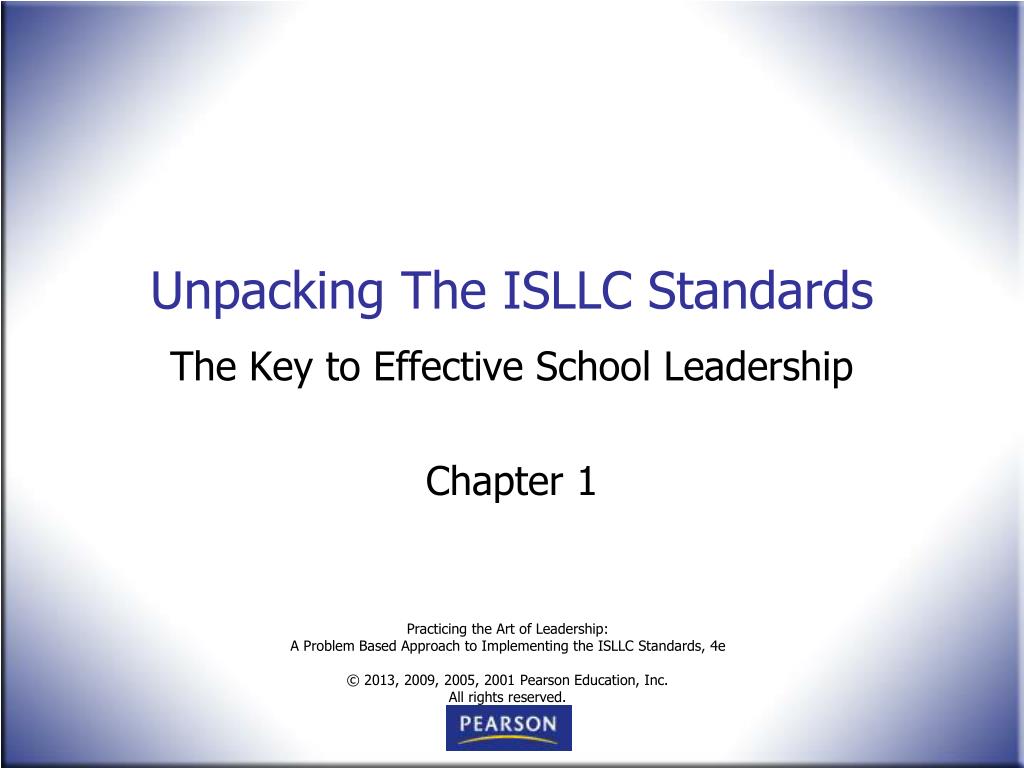 PPT - Unpacking The ISLLC Standards PowerPoint Presentation, free ...