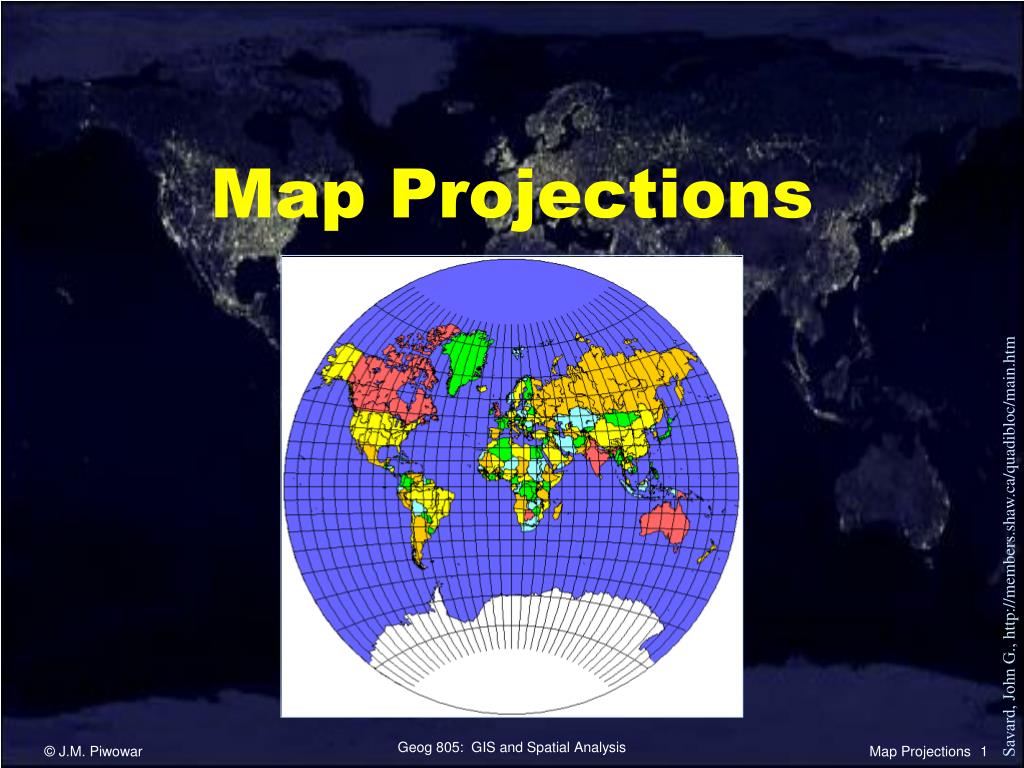 PPT - Map Projections PowerPoint Presentation, free download - ID:2945706