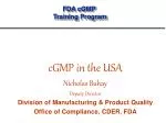PPT - cGMP BASIC REQUIREMENT PowerPoint Presentation, free download ...