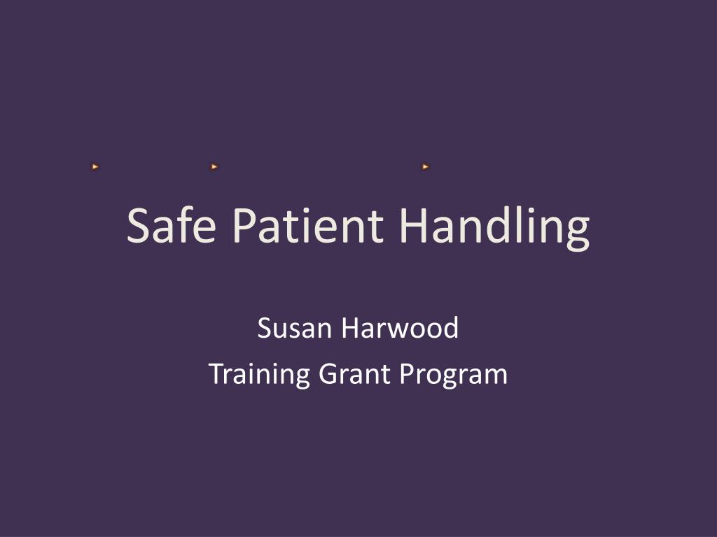PPT - Safe Patient Handling PowerPoint Presentation, free download - ID ...