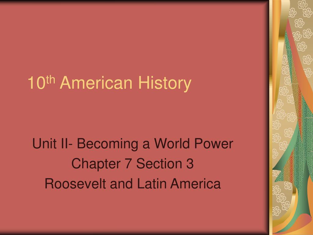 PPT - 10 th American History PowerPoint Presentation, free download ...