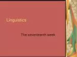 PPT - American Linguistics PowerPoint Presentation, free download - ID ...