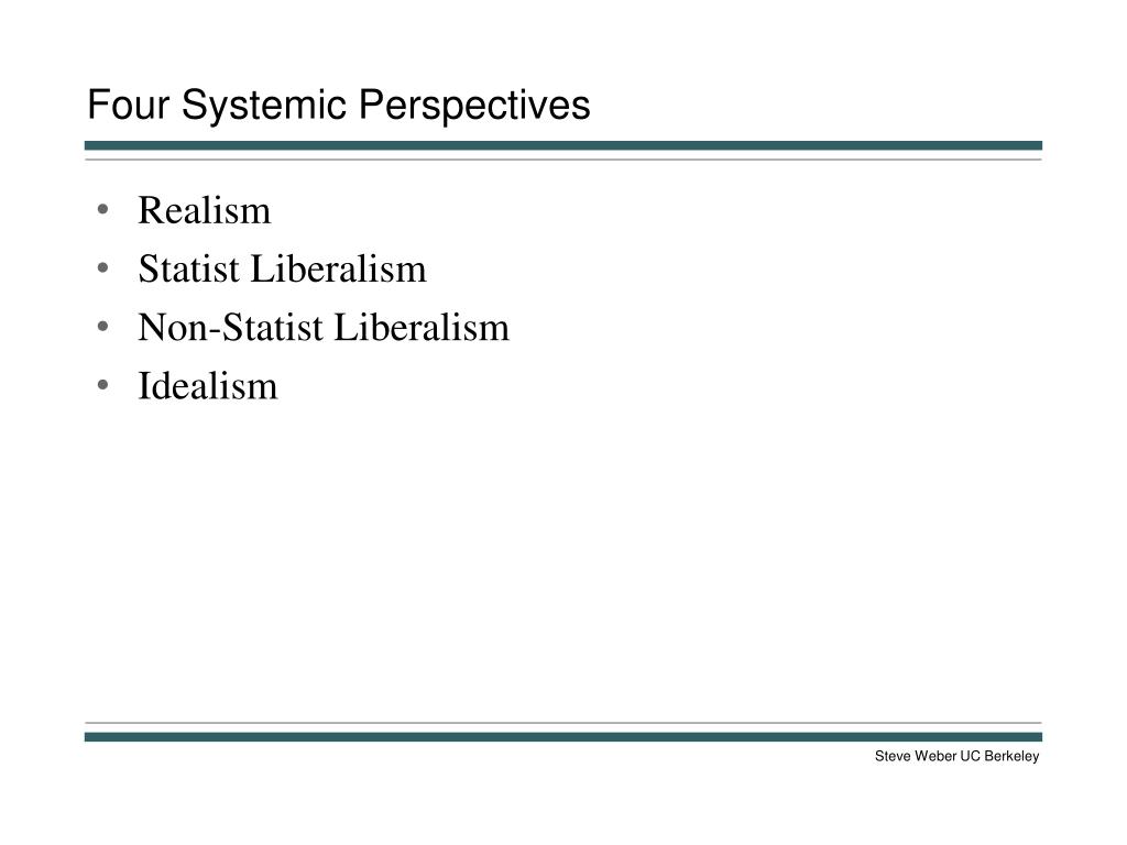 PPT - Four Systemic Perspectives PowerPoint Presentation, free download ...