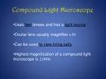 PPT - Introduction to the Compound Light Microscope PowerPoint ...
