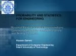 PPT - PROBABILITY AND STATISTICS FOR ENGINEERS PowerPoint Presentation ...