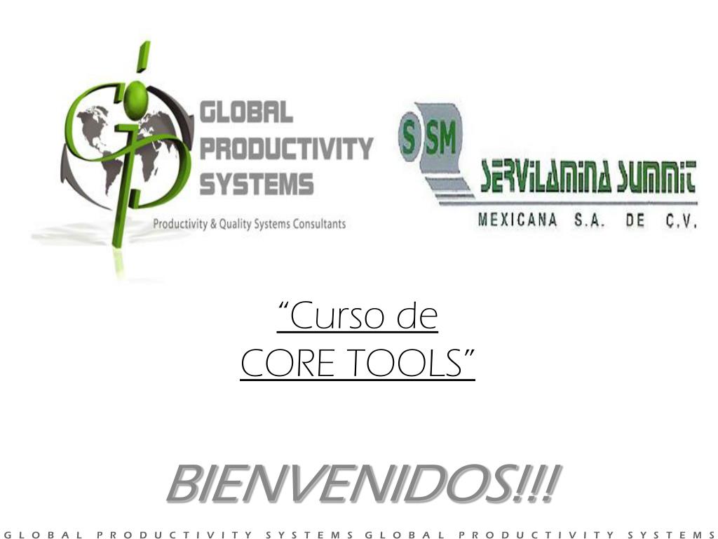 PPT - “Curso de CORE TOOLS” PowerPoint Presentation, free download - ID ...
