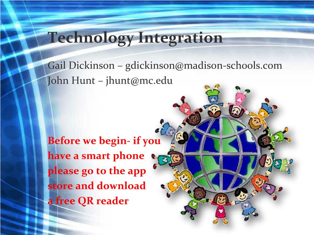 PPT - Technology Integration PowerPoint Presentation, free download ...