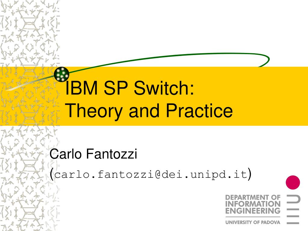 PPT - IBM SP Switch: Theory and Practice PowerPoint Presentation, free ...