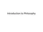PPT - Introduction to Philosophy PowerPoint Presentation, free download ...