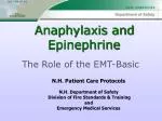 PPT - Anaphylaxis & Acute Allergic Reactions in the Emergency ...