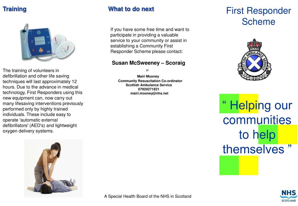 PPT - First Responder Scheme PowerPoint Presentation, free download ...