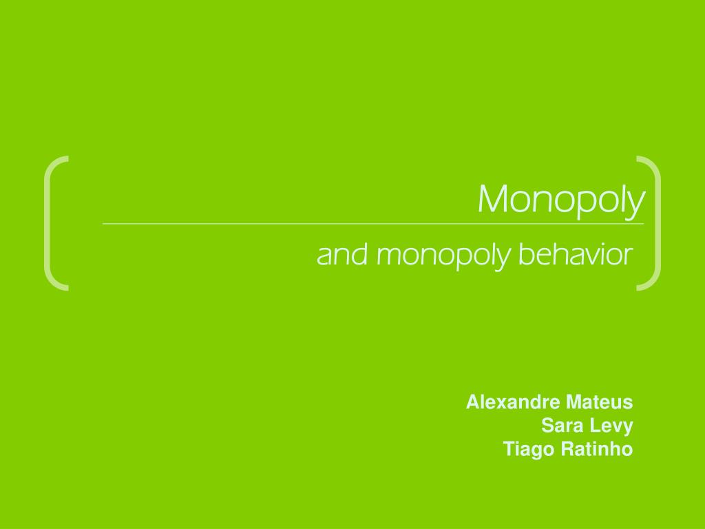 PPT - Monopoly PowerPoint Presentation, free download - ID:2965294