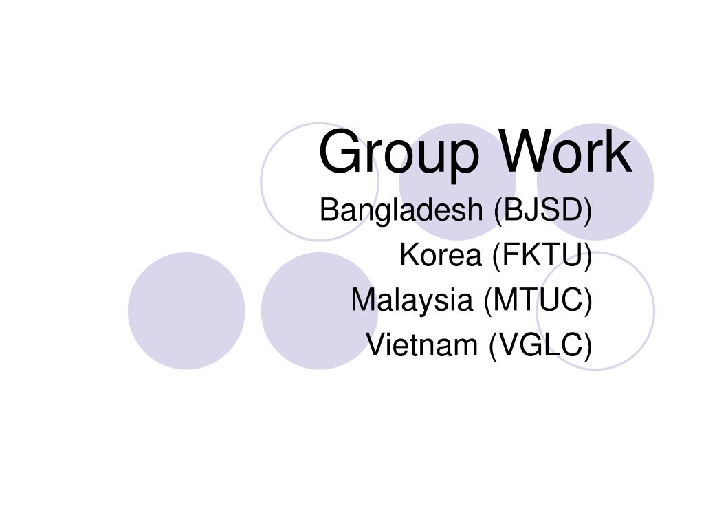 PPT - Group Work PowerPoint Presentation, free download - ID:2967925