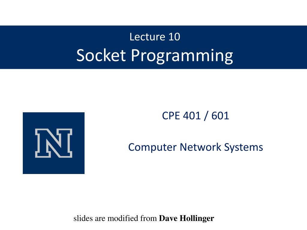 PPT - Socket Programming: Network API Overview PowerPoint Presentation - ID:2968152