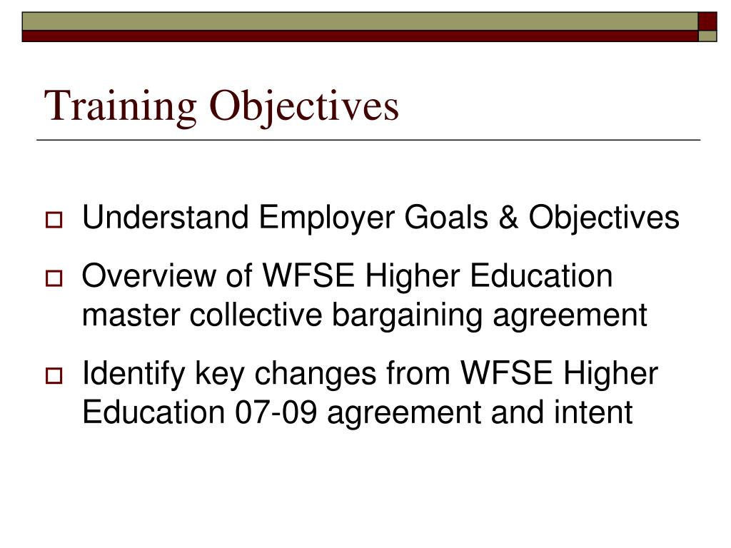 PPT - Training Objectives PowerPoint Presentation, free download - ID ...