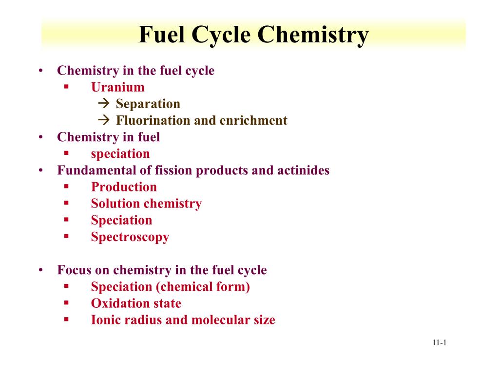 PPT - Fuel Cycle Chemistry PowerPoint Presentation, free download - ID ...