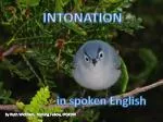 PPT - Types of English Intonation PowerPoint Presentation, free ...