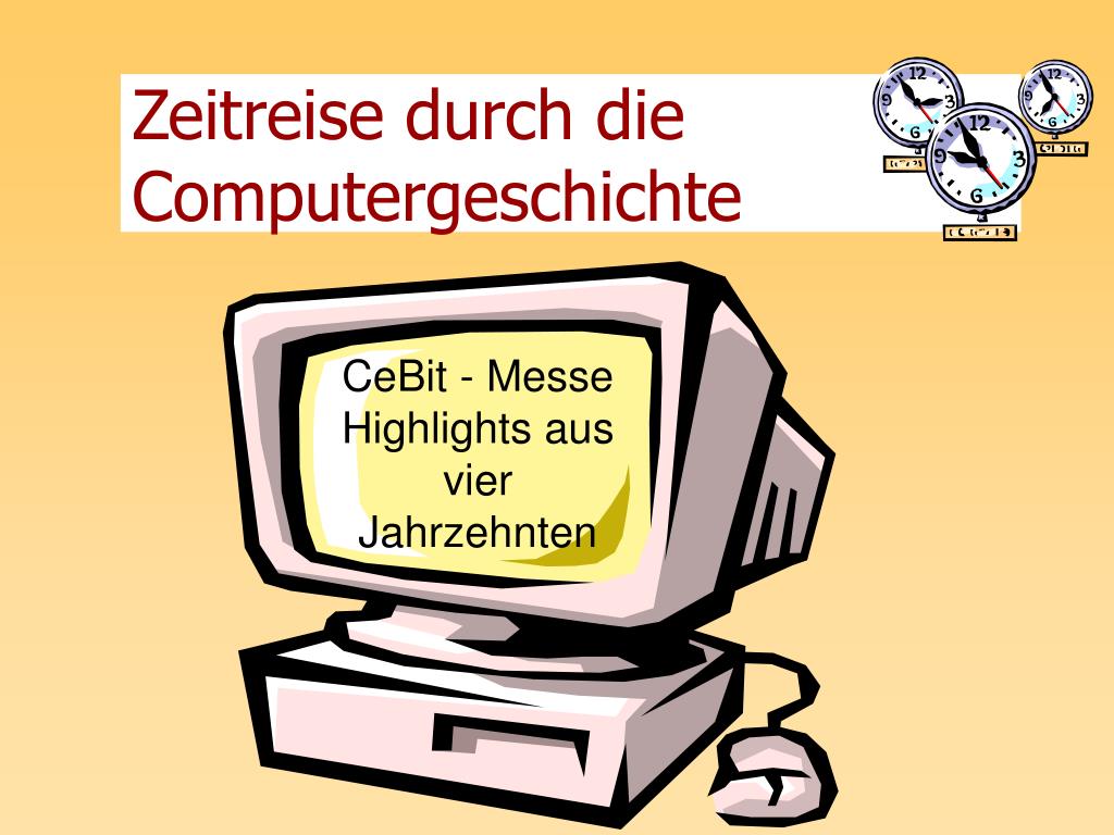 PPT - Zeitreise durch die Computergeschichte PowerPoint Presentation ...