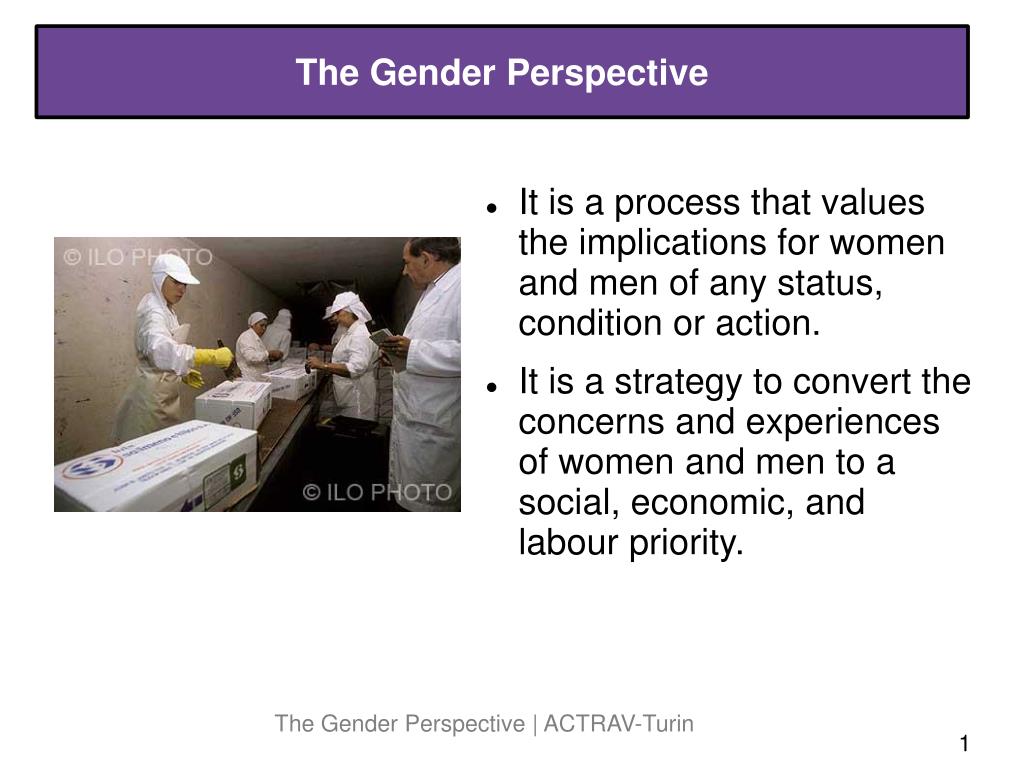 PPT - The Gender Perspective PowerPoint Presentation, free download ...
