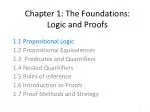 PPT - Chapter 1: Foundations: Sets, Logic, and Algorithms PowerPoint ...