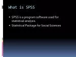 PPT - What is SPSS Software And Various Benefits | Uses of SPSS for ...