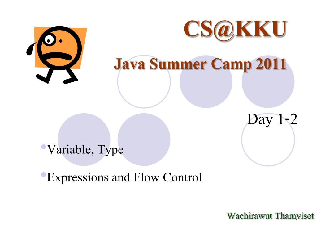 PPT - CS@KKU Java Summer Camp 2011 PowerPoint Presentation, free ...