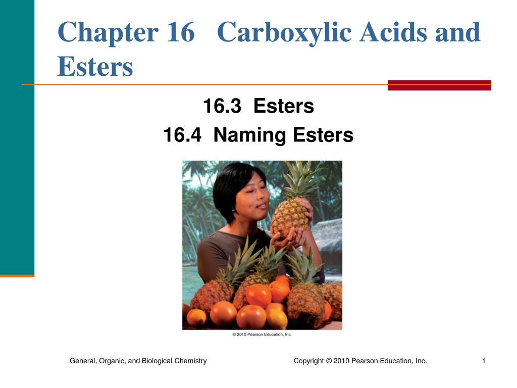 PPT - Chapter 16 Carboxylic Acids and Esters PowerPoint Presentation, free download - ID:2977105