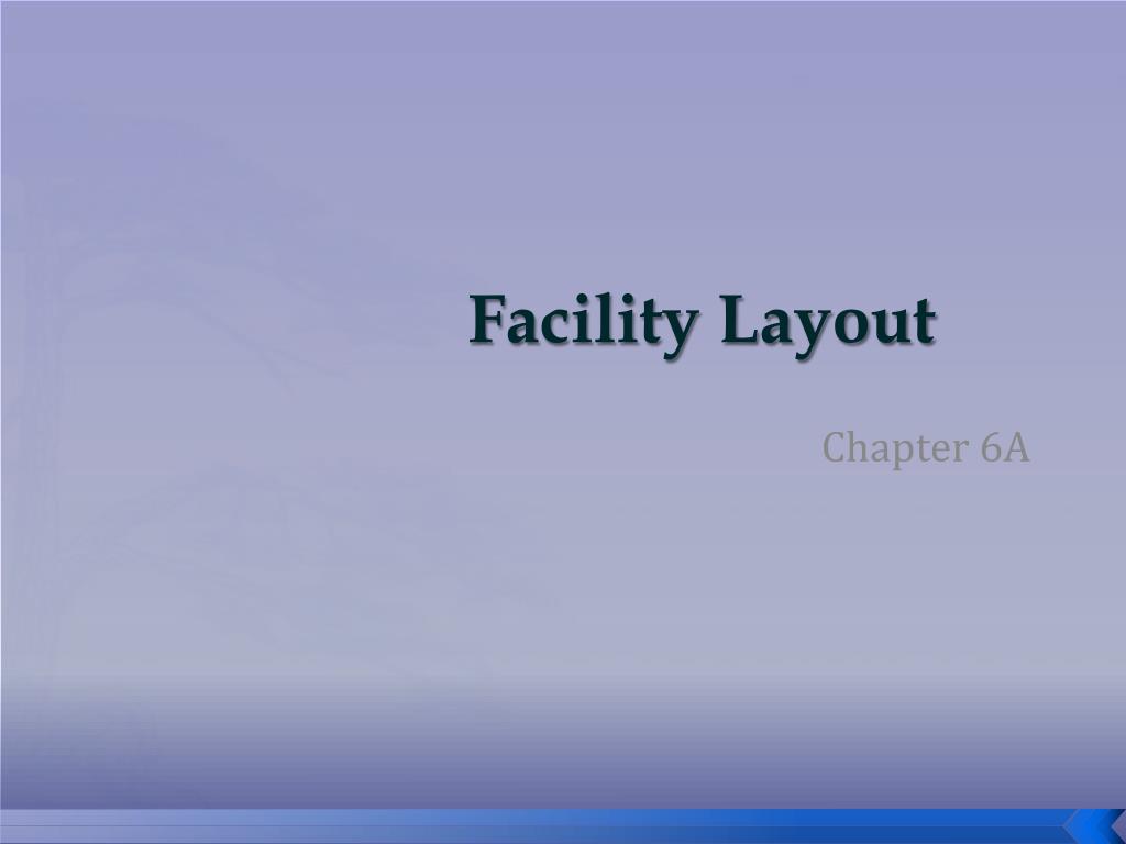 PPT - Facility Layout PowerPoint Presentation, free download - ID:2977244