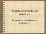 PPT - LIMBAJ SI COMUNICARE EXPRESIVA IN GRADINITA DE COPII PowerPoint ...