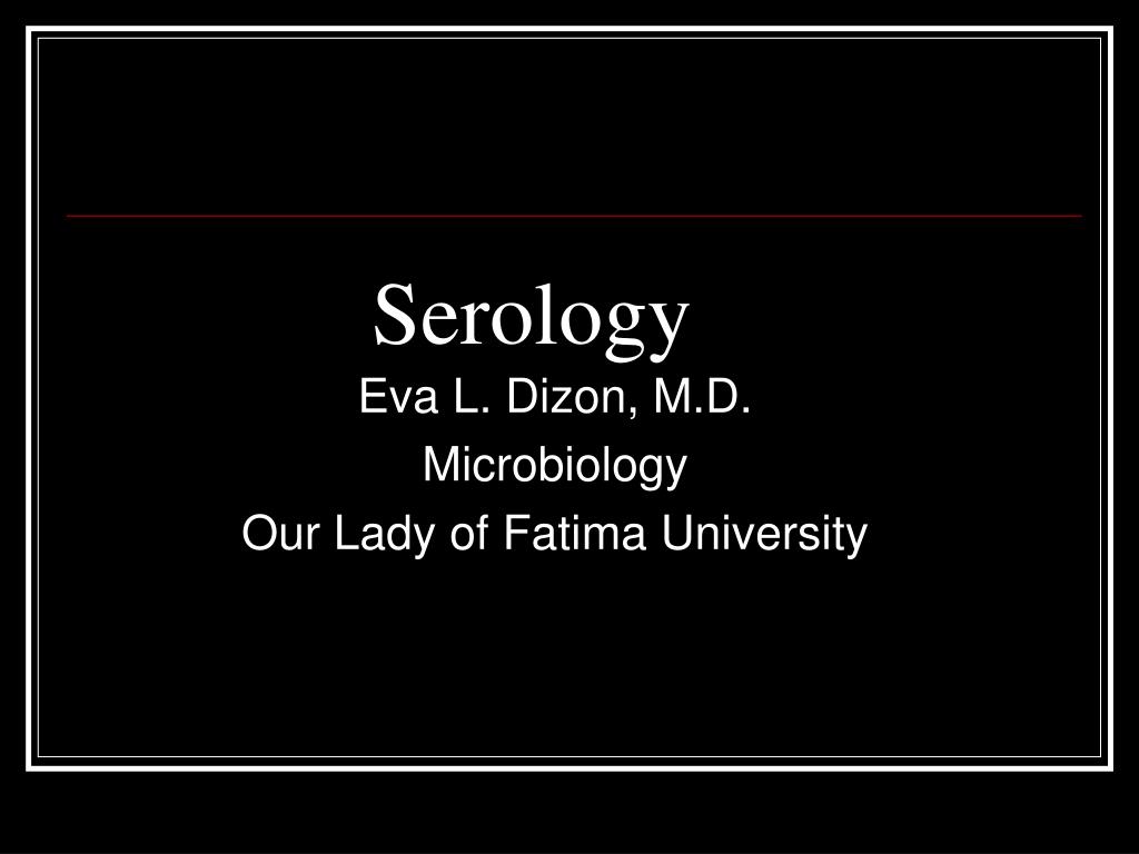 PPT - Serology PowerPoint Presentation, free download - ID:2979243