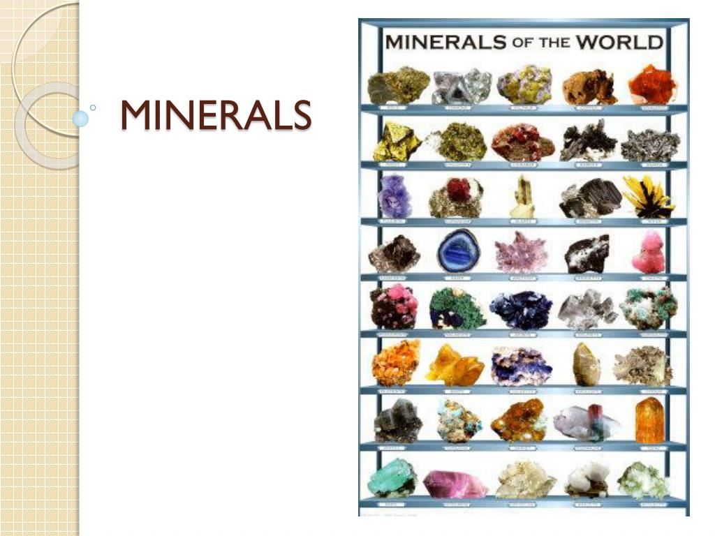 PPT - MINERALS PowerPoint Presentation, free download - ID:2979456