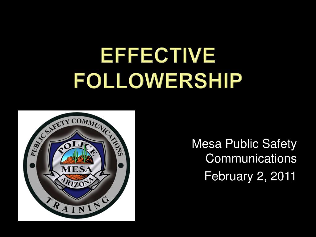 PPT - Effective followership PowerPoint Presentation, free download ...