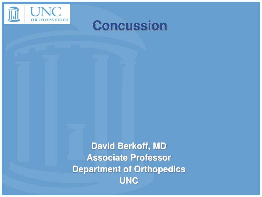 PPT - Concussion PowerPoint Presentation, free download - ID:2979761