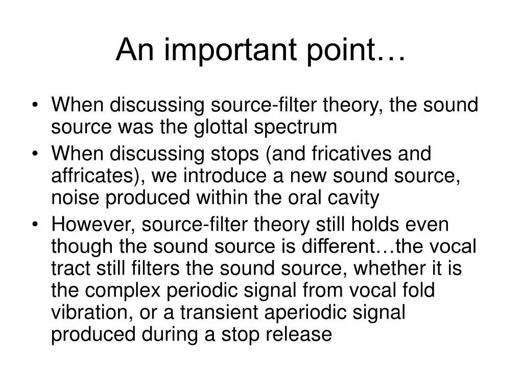 PPT - An important point… PowerPoint Presentation, free download - ID ...