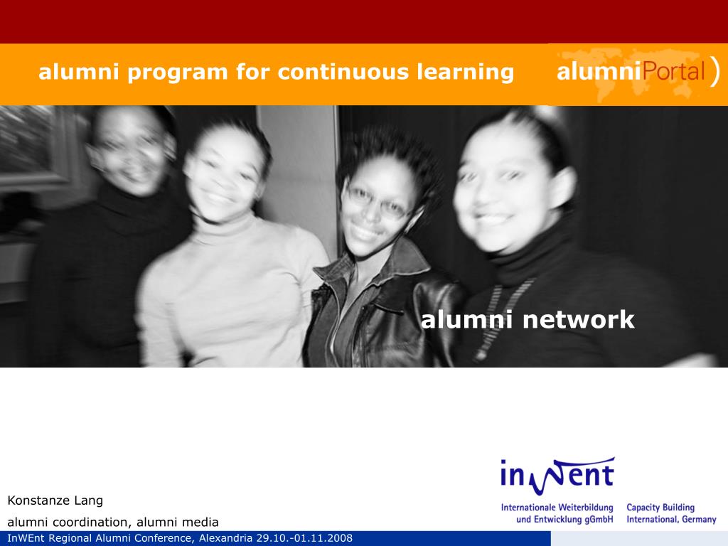 PPT - alumni network PowerPoint Presentation, free download - ID:2981534